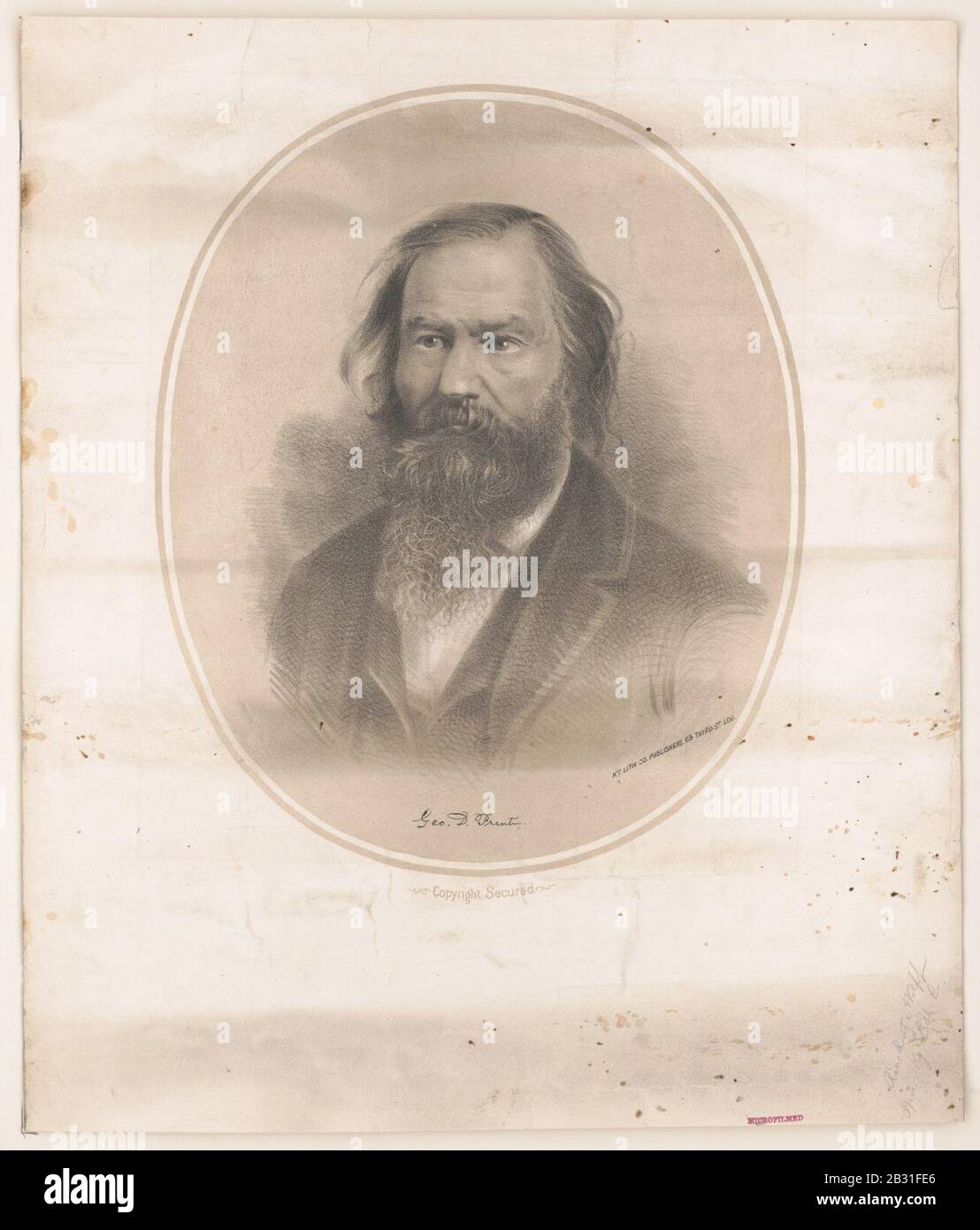 Geo. D. Prent Stock Photo - Alamy