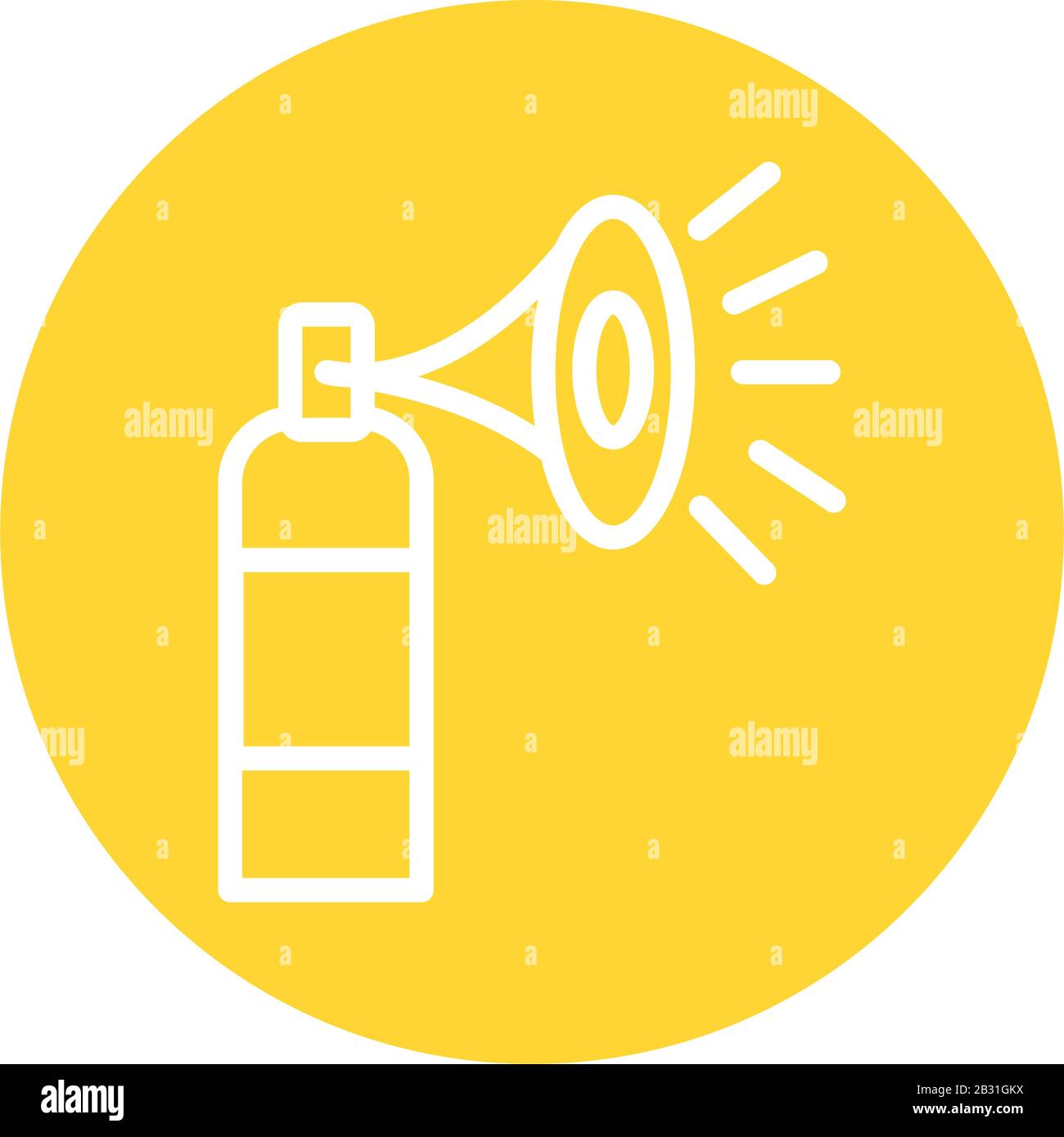 joke bugle april fools day line style Stock Vector Image & Art - Alamy