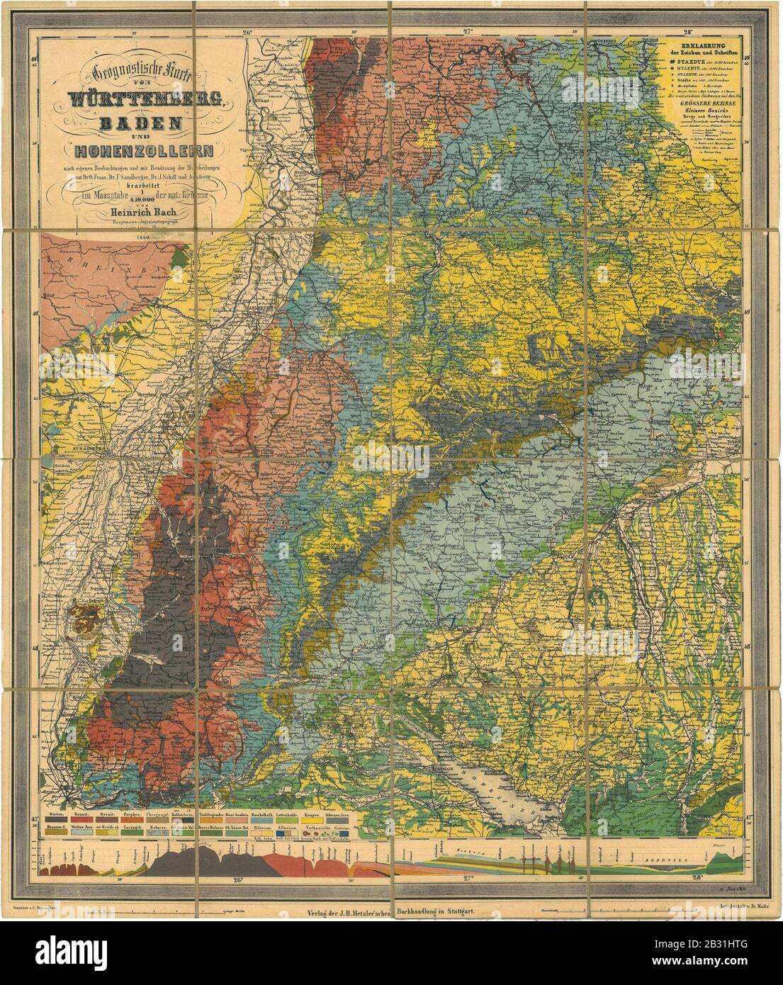 Baden karte hi-res stock photography and images - Alamy