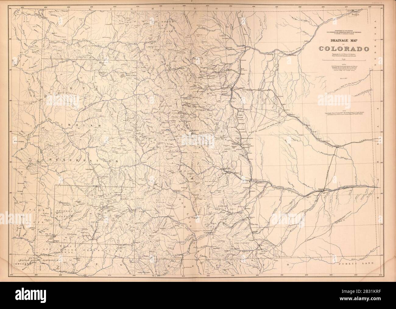 Geological and geographical atlas of Colorado and portions of adjacent ...