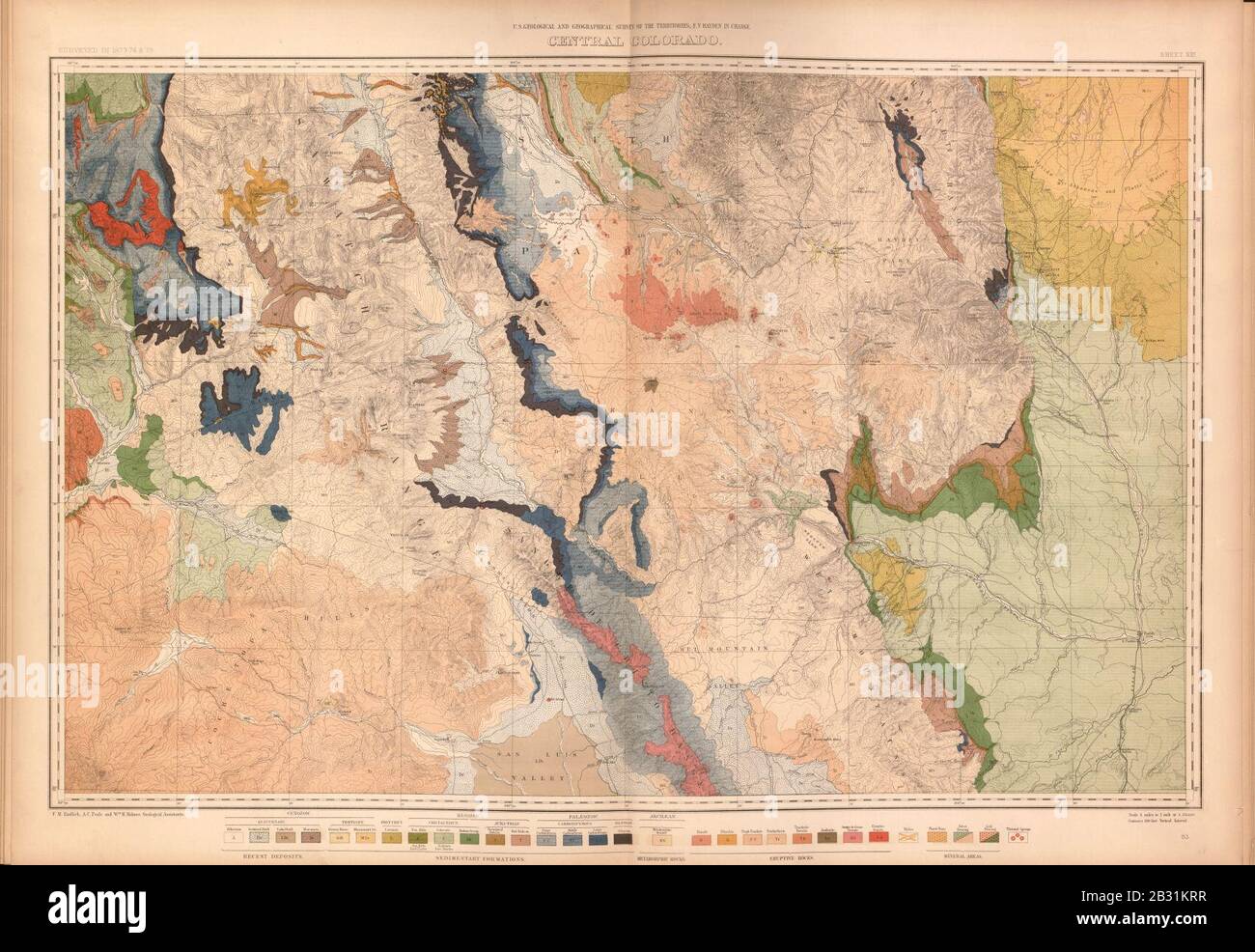 Geological and geographical atlas of Colorado and portions of adjacent ...