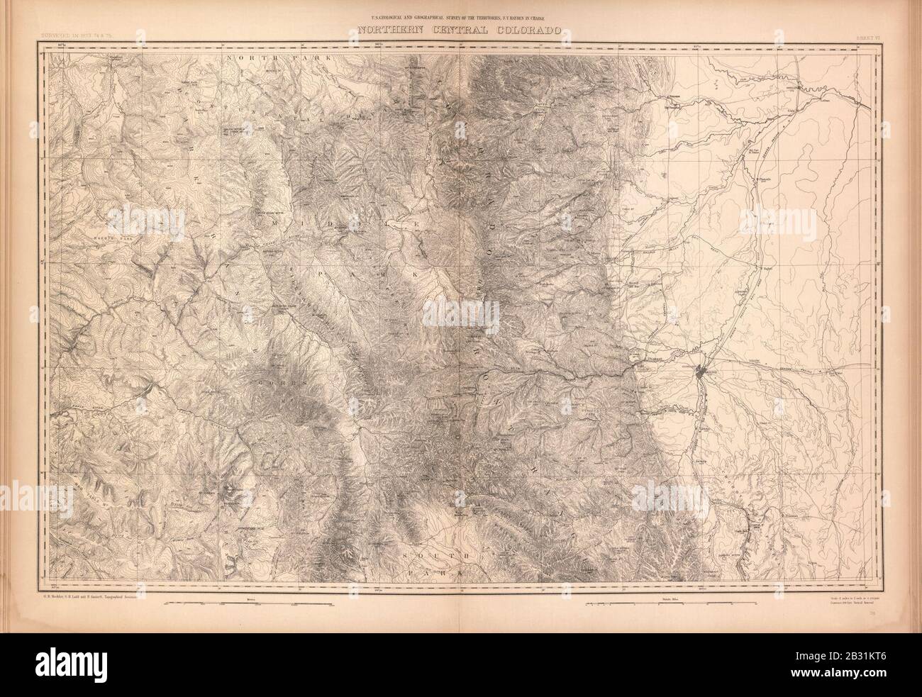 Geological and geographical atlas of Colorado and portions of adjacent ...