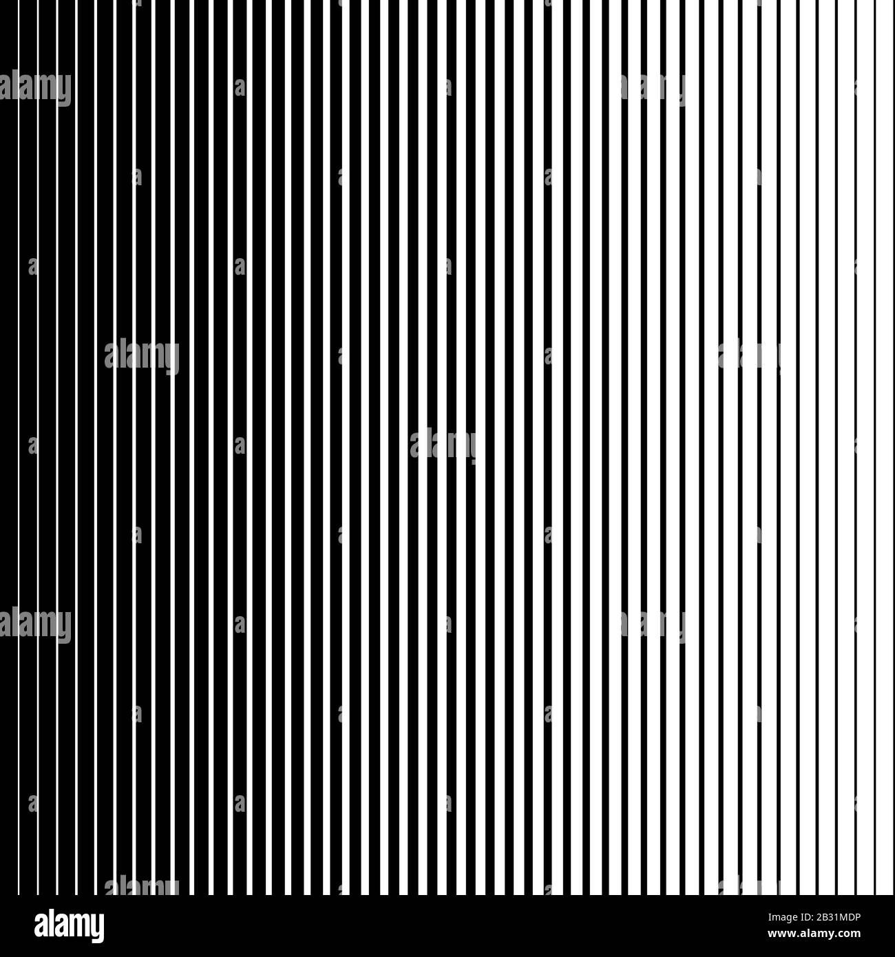 Vertical speed line halftone pattern thick to thin. Vector illustration ...