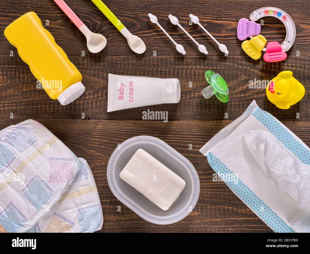 Japanese diapers, wet wipes, soap, baby powder, cream, tither, cotton ...