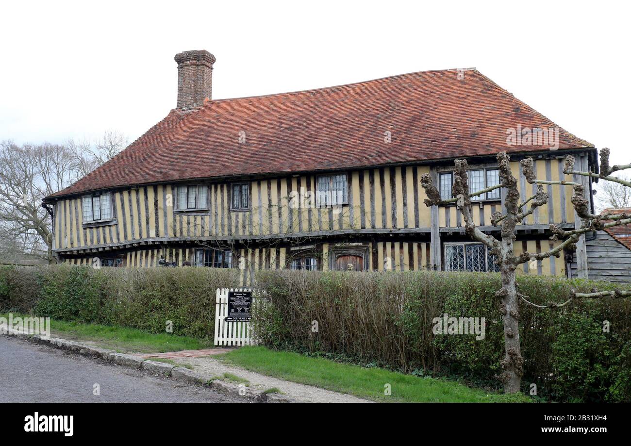 A view of the National Trust's Smallhythe Place in Kent, during the ...