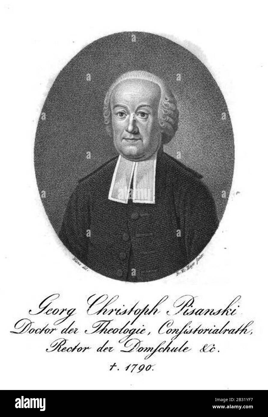 Georg Christoph Pisanski Stock Photo - Alamy