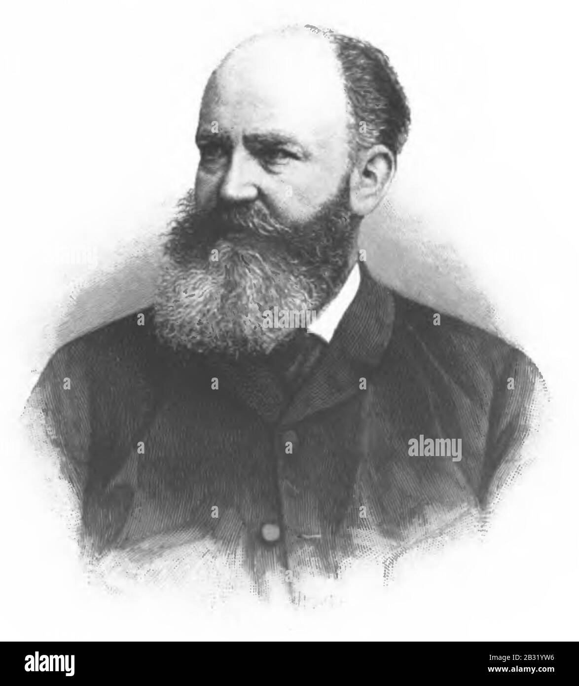 Georg Ebers portrait Stock Photo - Alamy