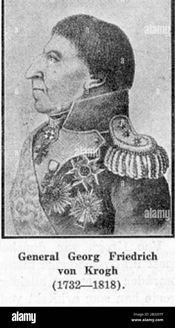 Georg Frederik von Krogh (1732-1818 Stock Photo - Alamy
