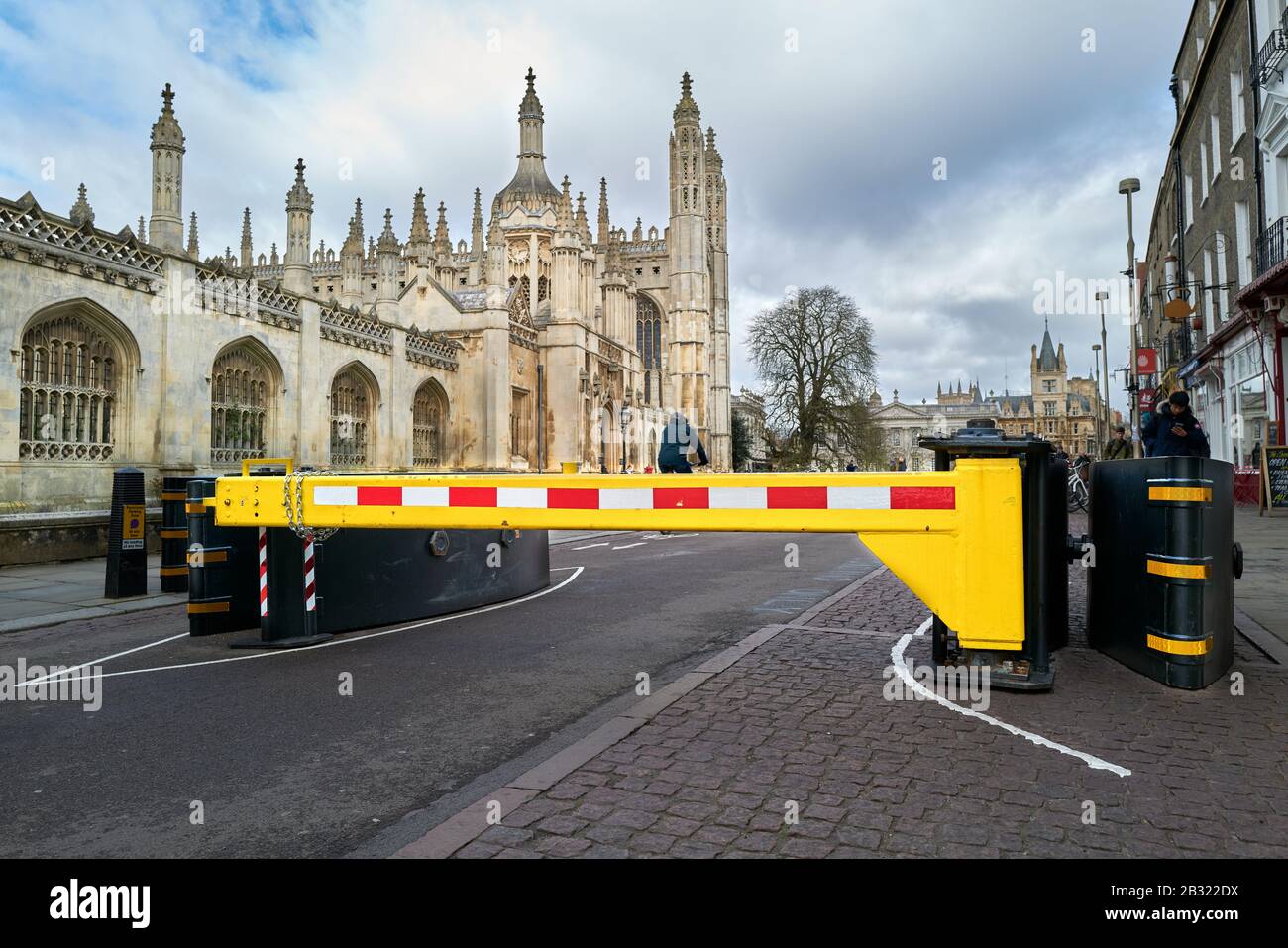 Cambridge Kings Parade Barrier High Resolution Stock Photography and ...