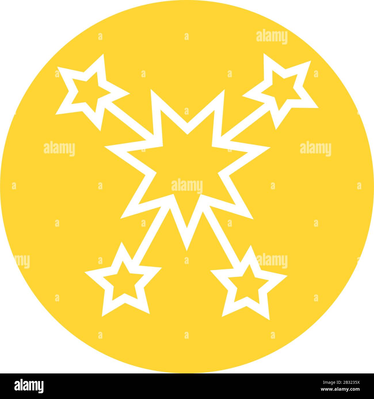 stars splash line style icon Stock Vector Image & Art - Alamy