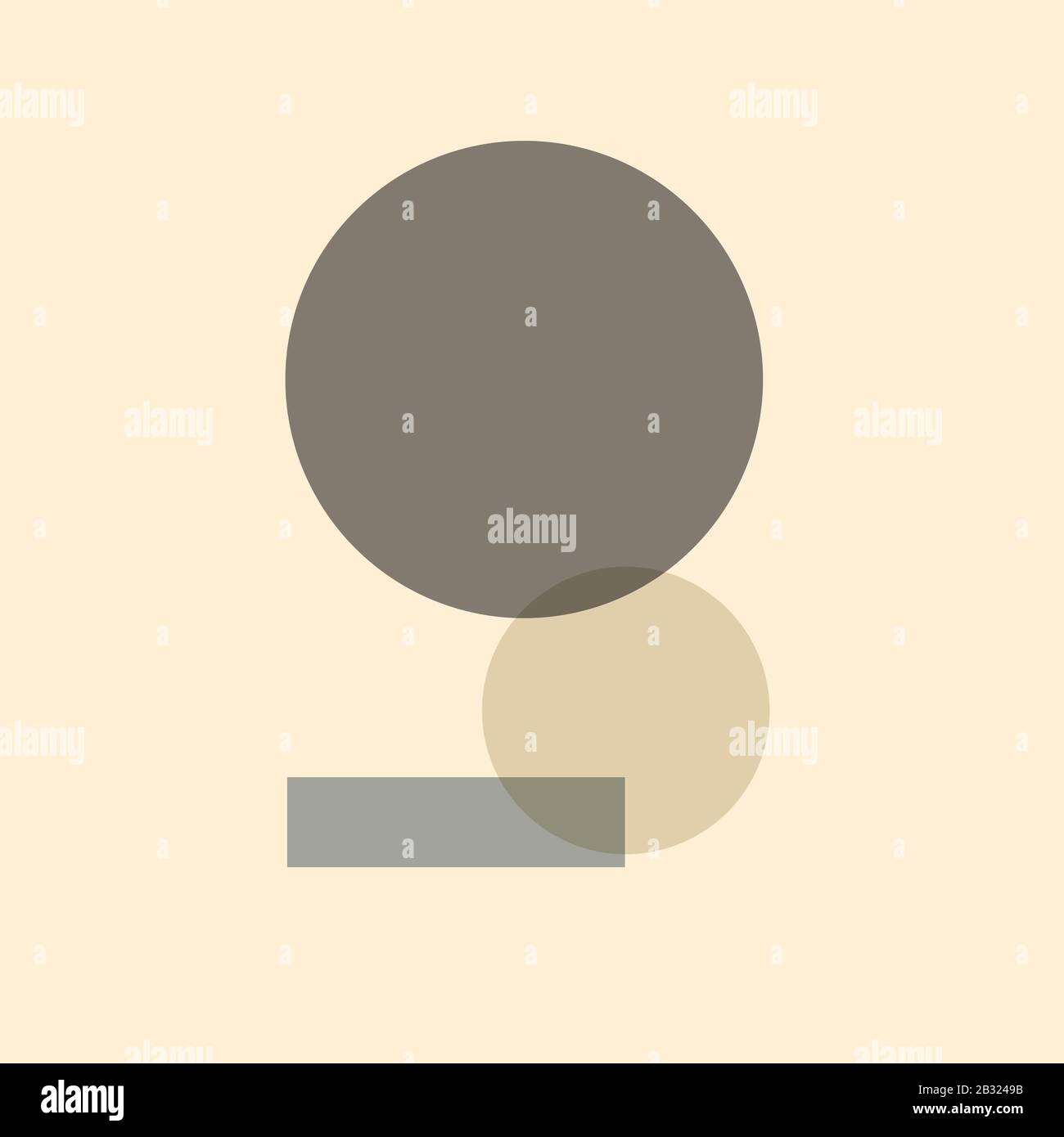 Overlaying shapes hi-res stock photography and images - Alamy