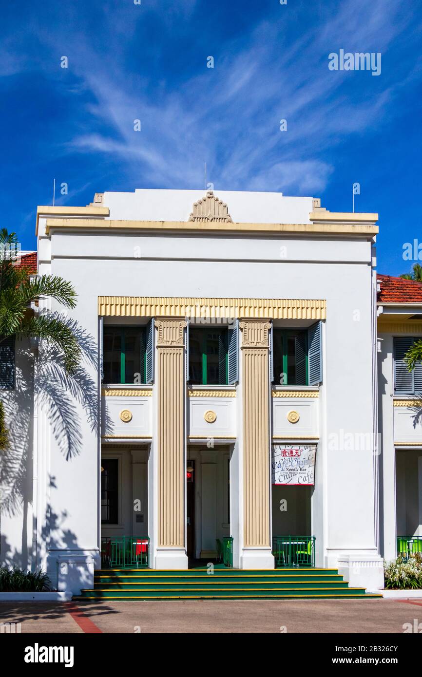 The former Cairns Customs House building now a coffee shop in Cairns ...