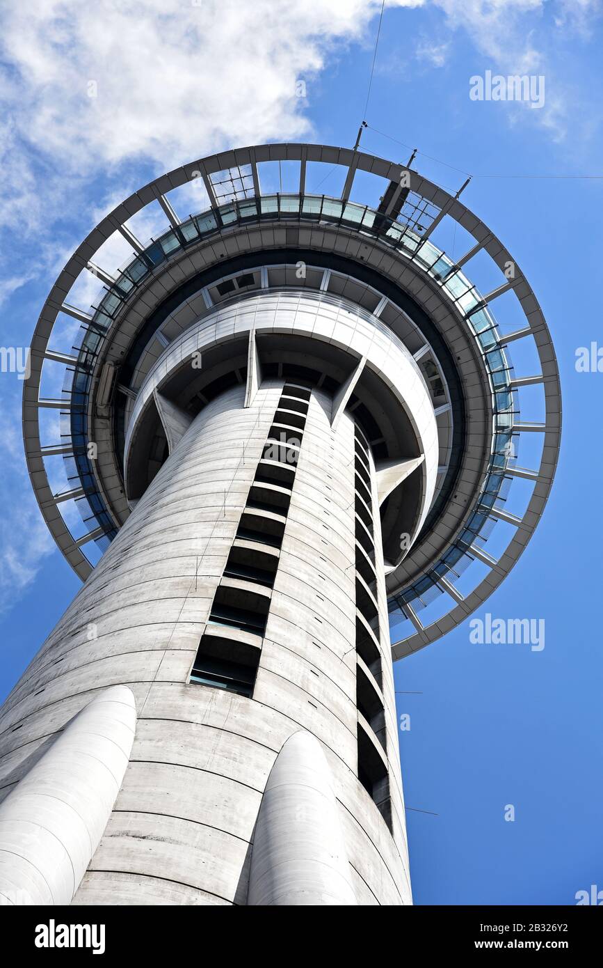 Sky tower auckland detail hi-res stock photography and images - Alamy