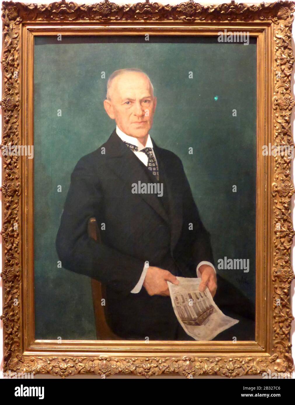 Georg Wertheim von Emil Orlik, ca. 1930 Stock Photo - Alamy