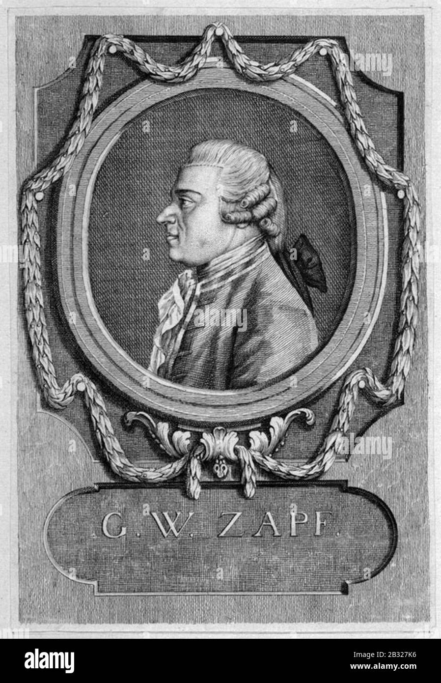 Georg Wilhelm Zapf Stock Photo - Alamy