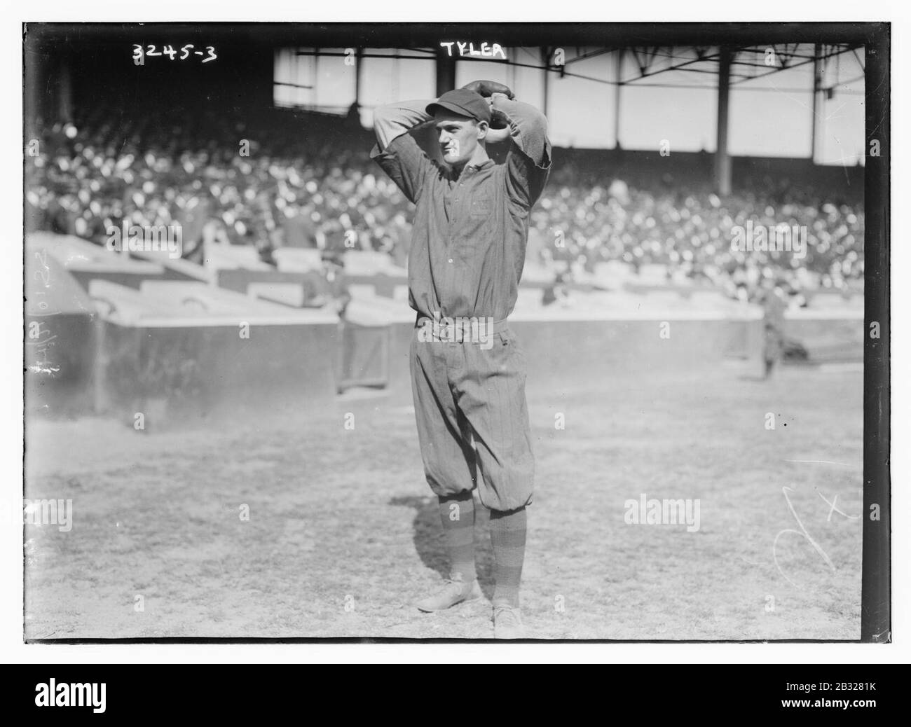 George ‘Lefty‘ Tyler, Boston NL (baseball Stock Photo - Alamy