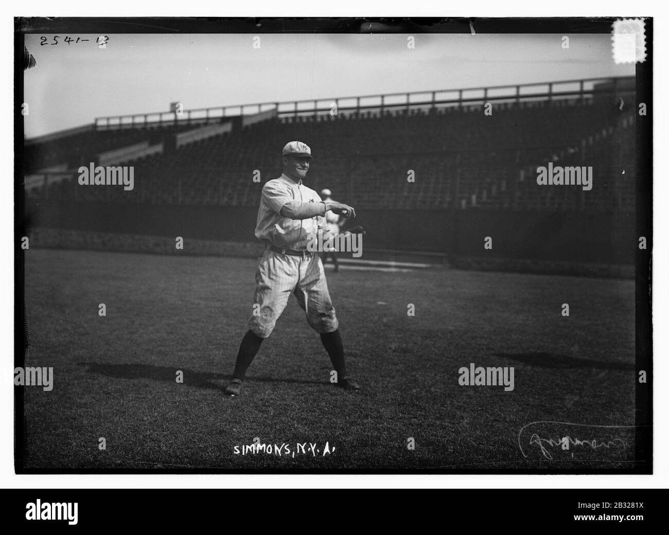George ‘Hack‘ Simmons, New York AL (baseball Stock Photo - Alamy