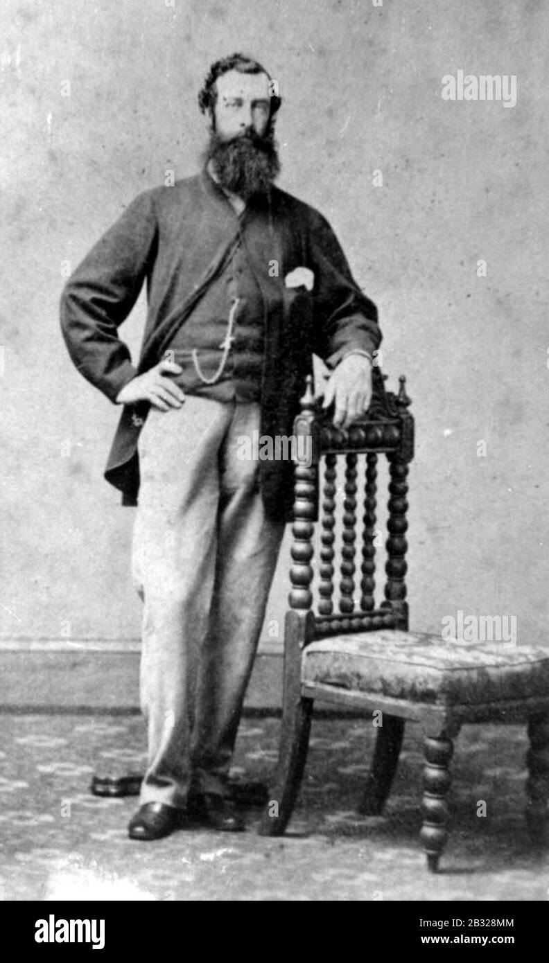 George Augustus Frederick Elphinstone Dalrymple Stock Photo - Alamy