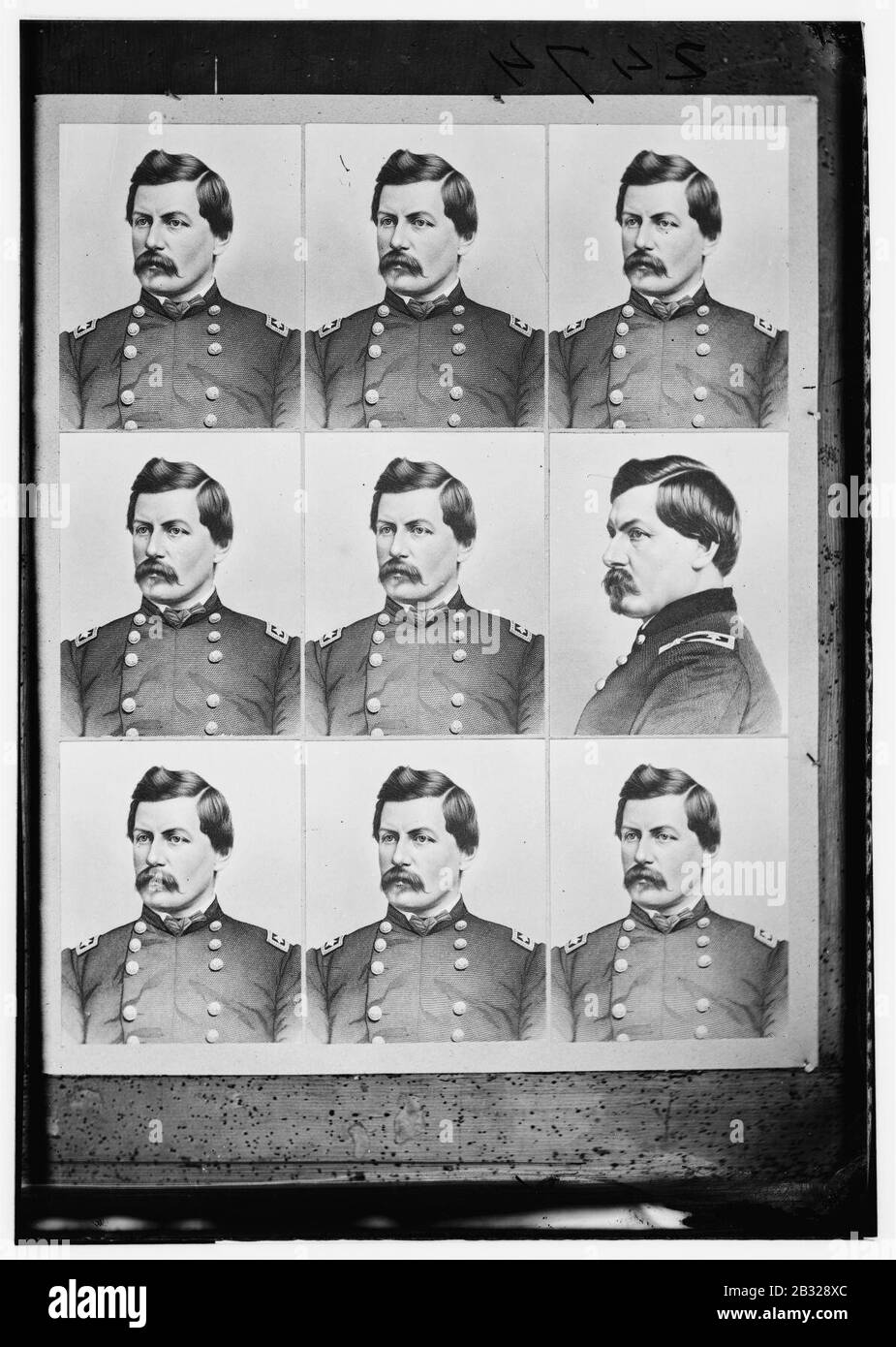 George B. McClellan Stock Photo - Alamy