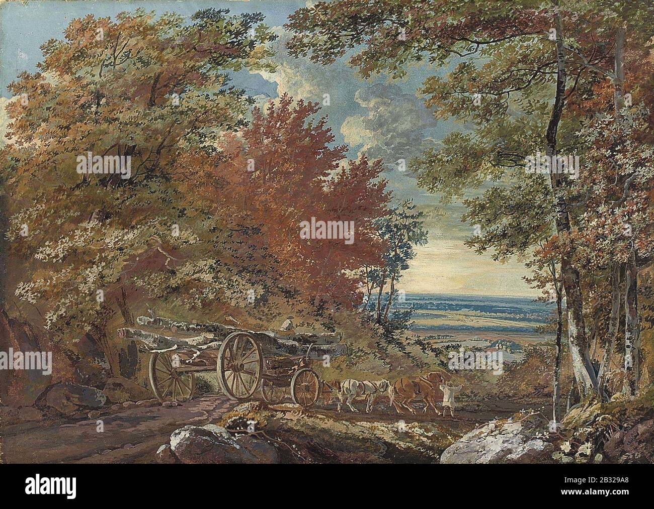 Timber wagon hi-res stock photography and images - Alamy