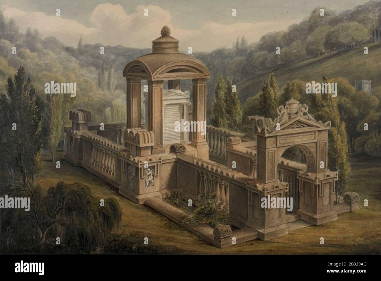 George soane hi-res stock photography and images - Alamy