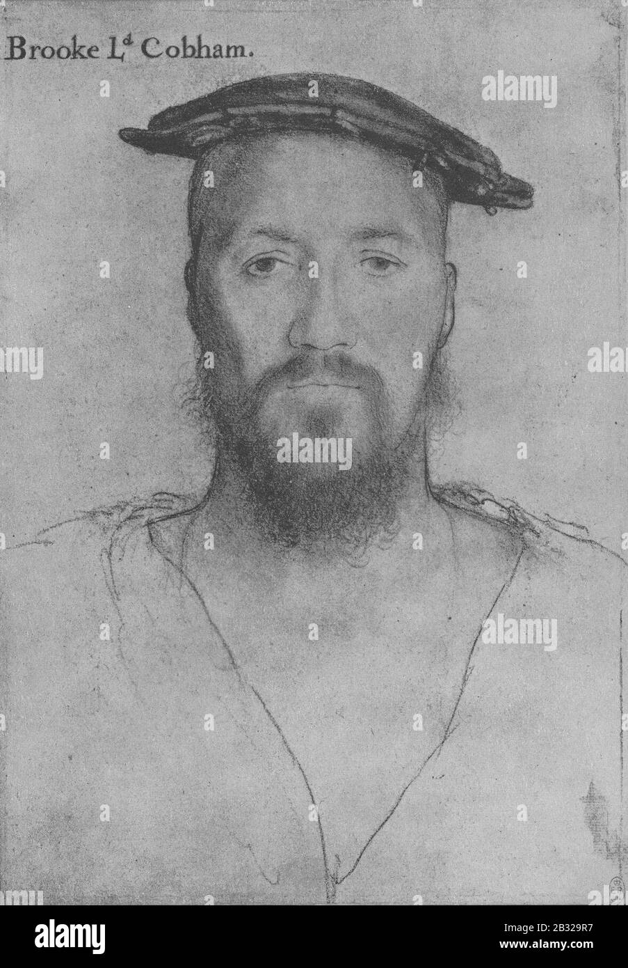 George Brooke, Lord Cobham, by Hans Holbein the Younger Stock Photo - Alamy