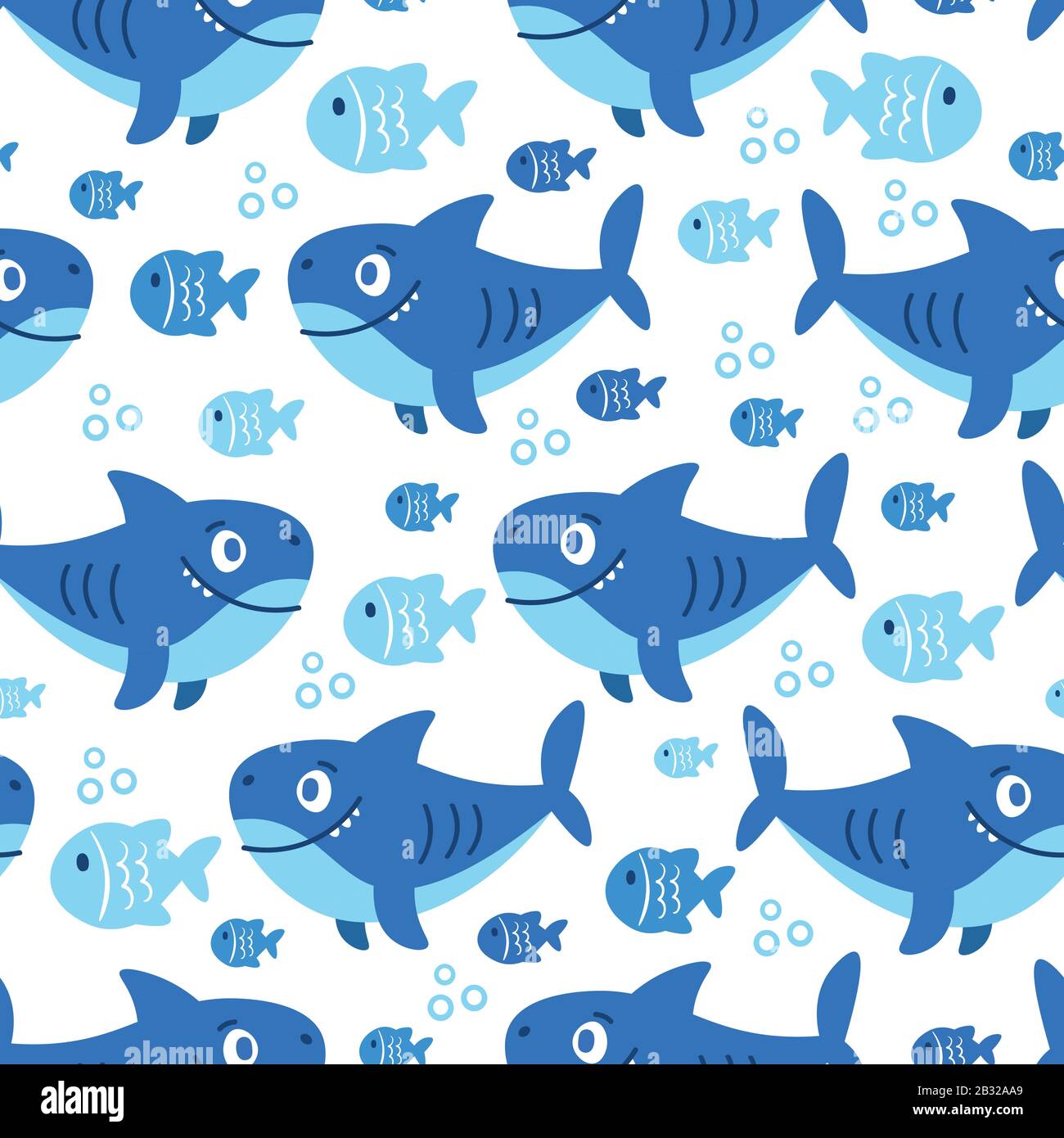 Shark blue water background Stock Vector Images - Alamy