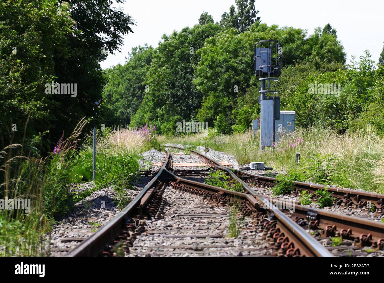 A section of the old Oxford-Bletchley-Cambridge Railway Line (Varsity ...