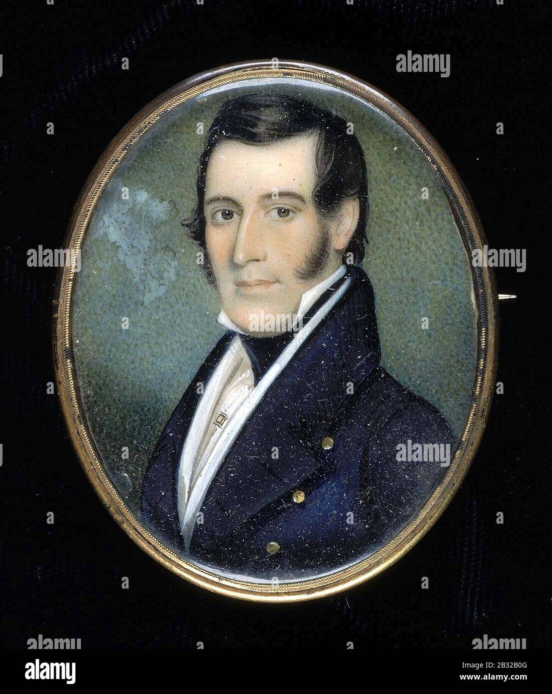 George Catlin - Capt. Henry P. Fleischman Stock Photo - Alamy