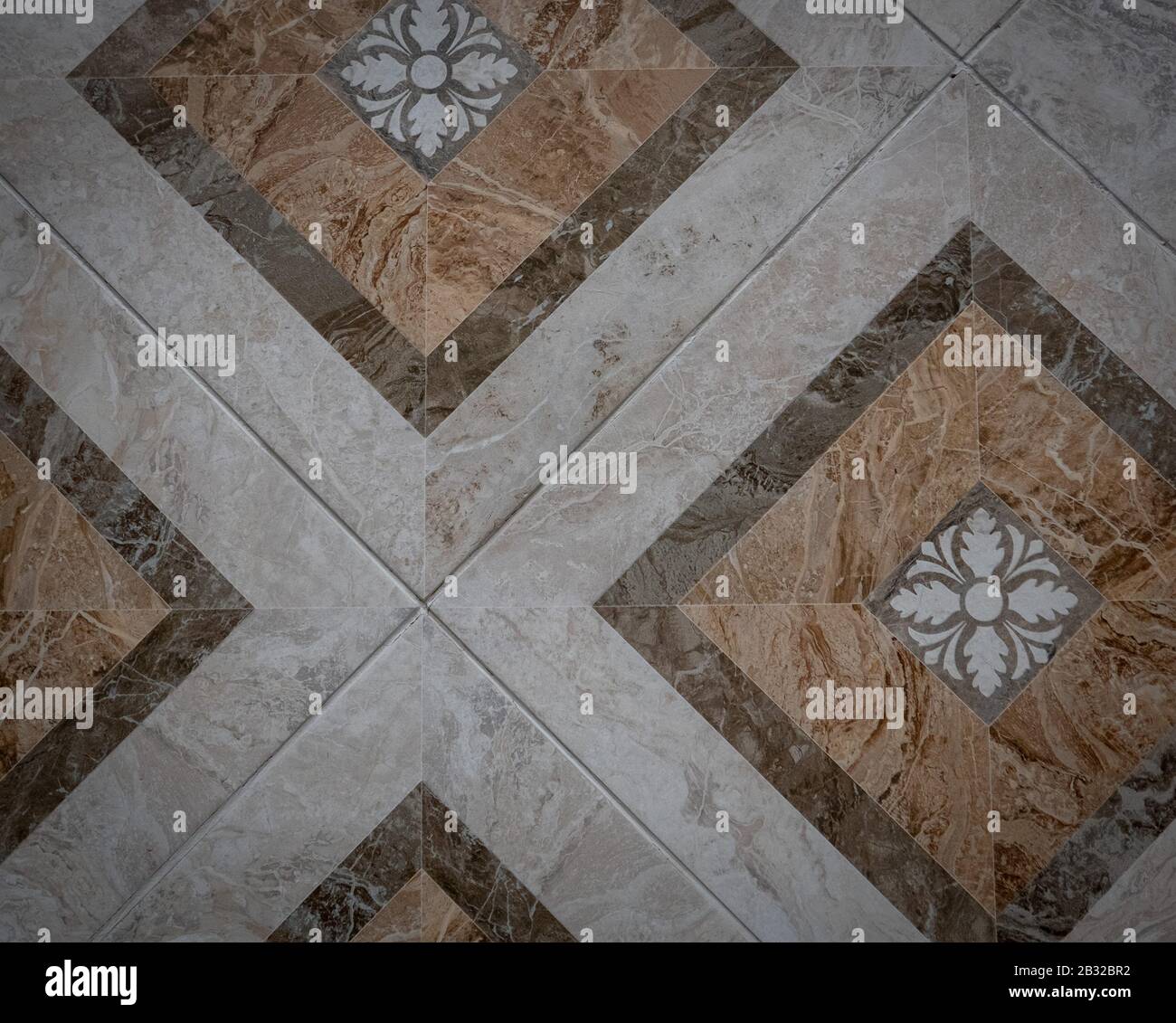 Ceramic tiles flooring - texture of natural ceramic floor Stock Photo ...
