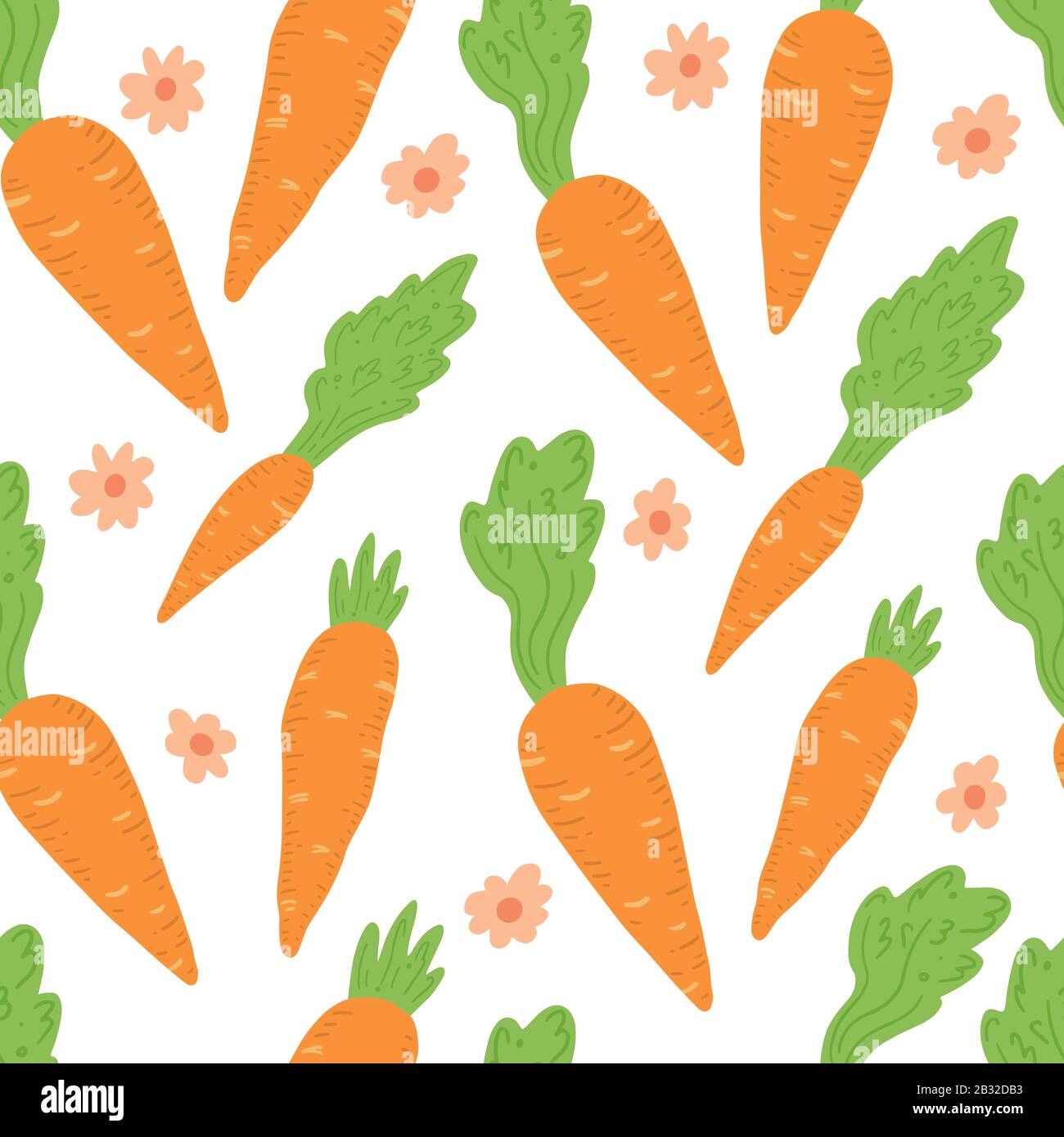 Carrot pattern seamless. Vector illustration for background, print ...