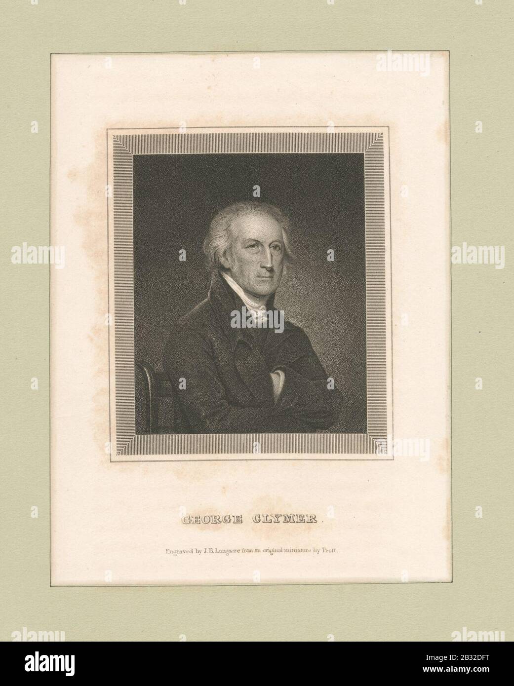 George clymer hi-res stock photography and images - Alamy