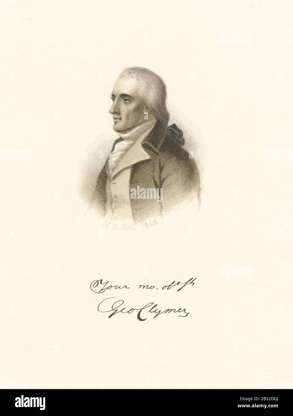 George clymer hi-res stock photography and images - Alamy