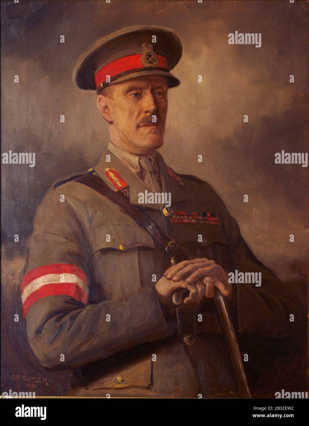 George Edmund Butler - Lieutenant General Sir A J Godley Stock Photo ...