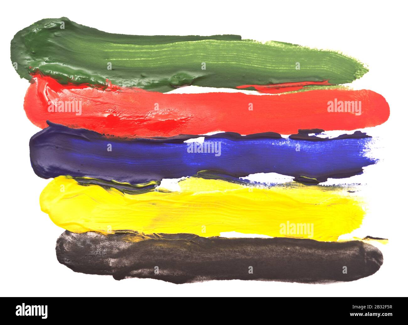 Background template colorful stripes Cut Out Stock Images & Pictures ...