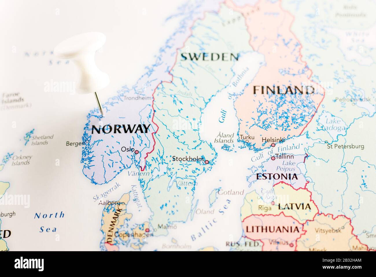 Map of norway 2019 hi-res stock photography and images - Alamy