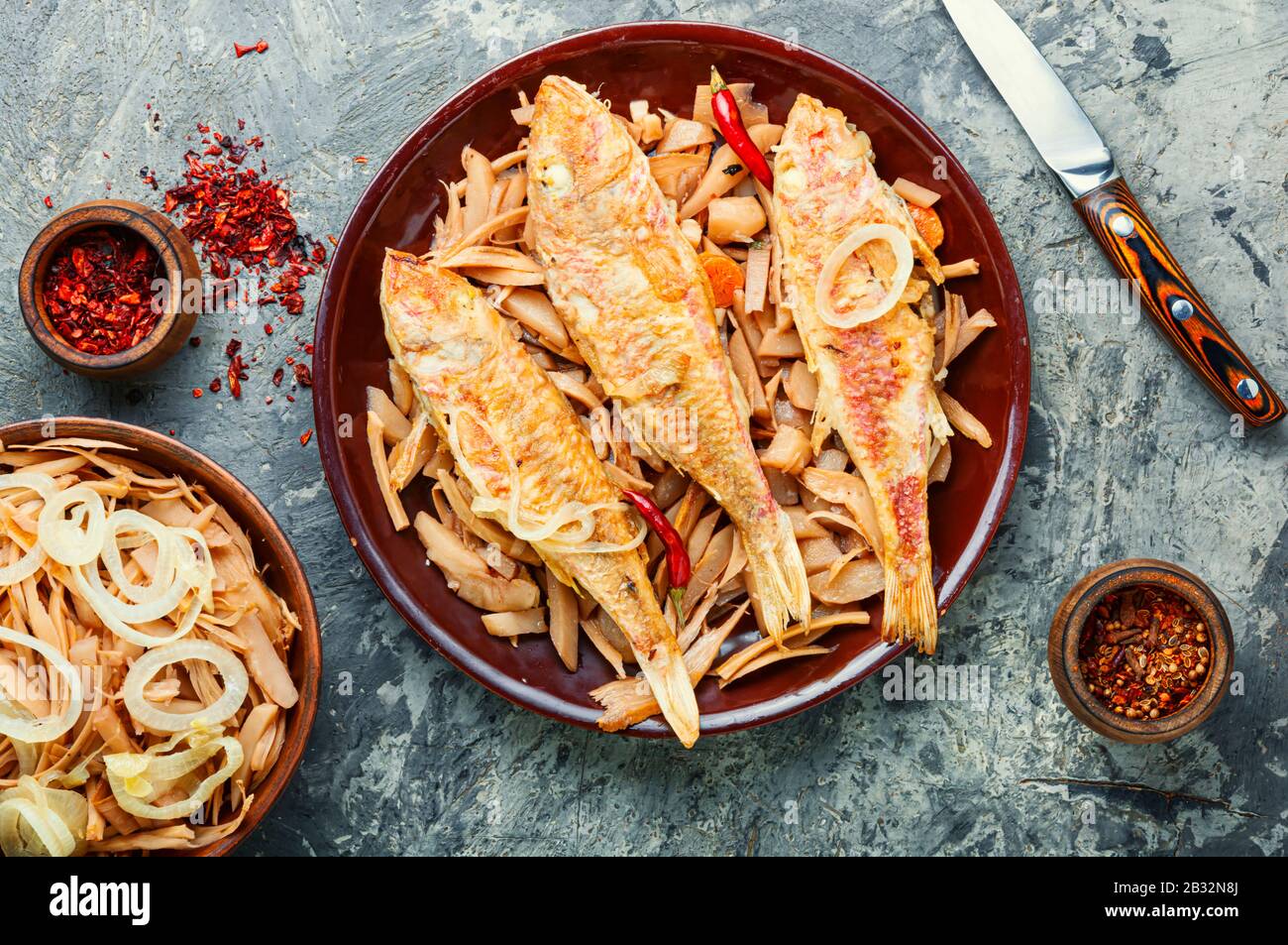 Mullet fry hi-res stock photography and images - Alamy