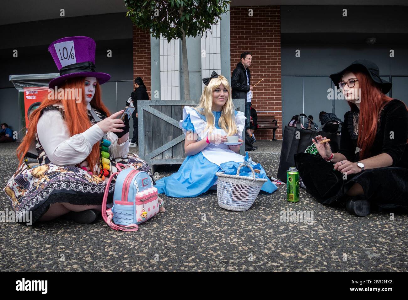 Sydney, Australia June 22, 2019: Thousands of Cosplay fans gather at ...