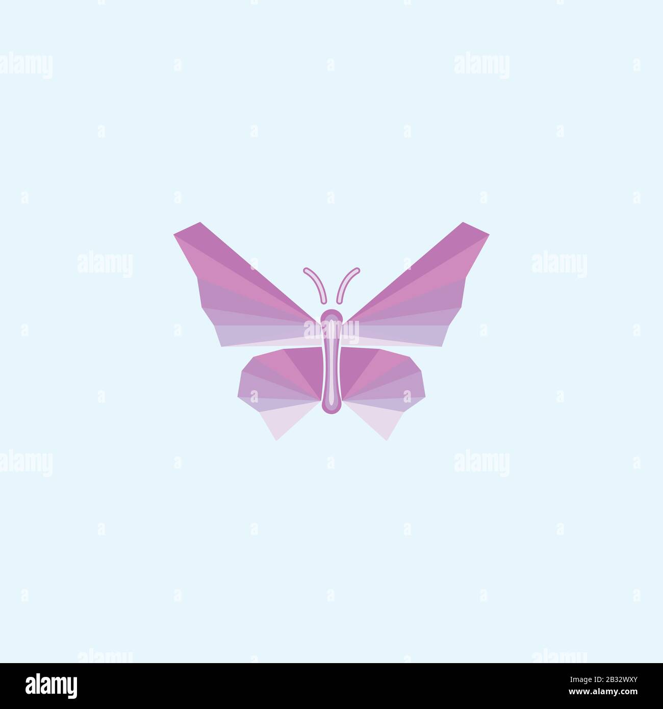3d butterfly Stock Vector Images - Alamy