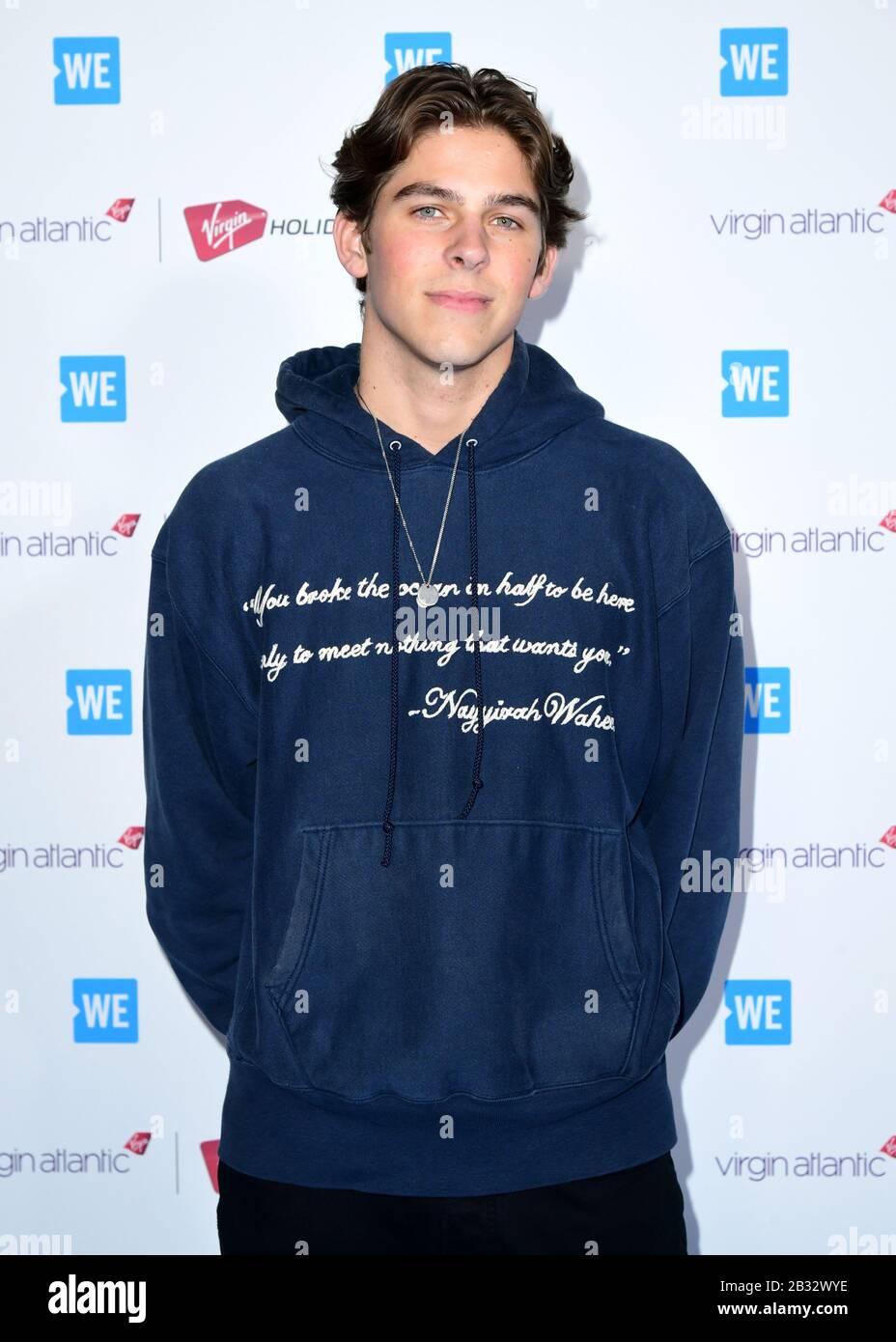 Gunnar Gehl attending the WE Day UK charity event and concert held at ...