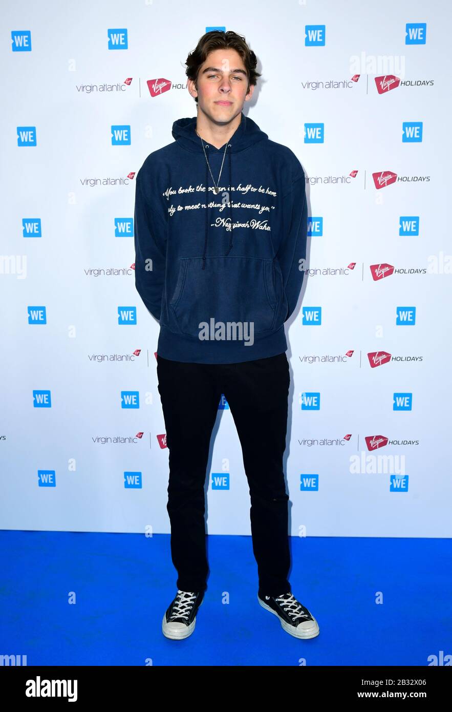 Gunnar Gehl attending the WE Day UK charity event and concert held at ...