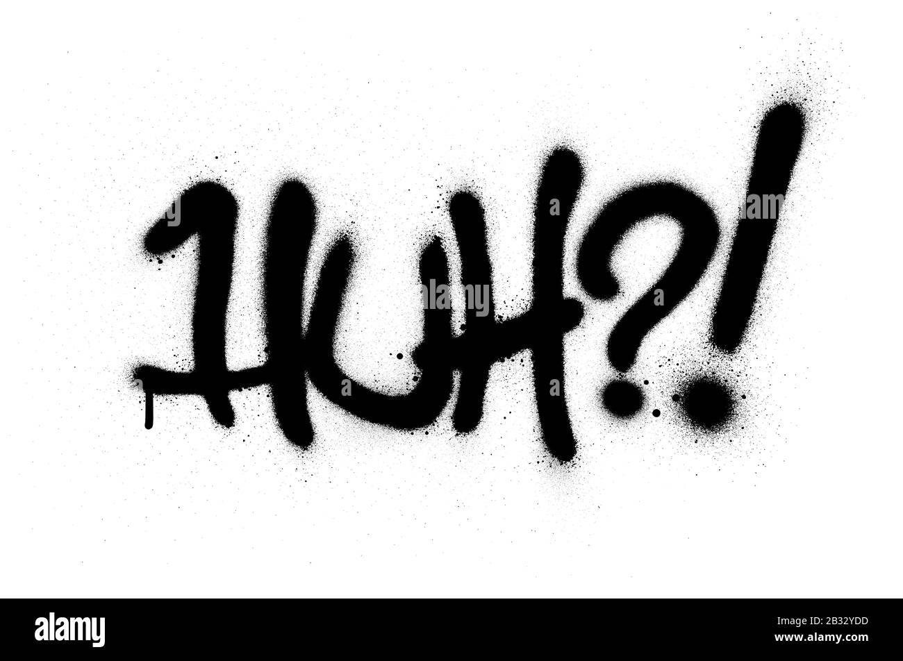 Huh font hi-res stock photography and images - Alamy