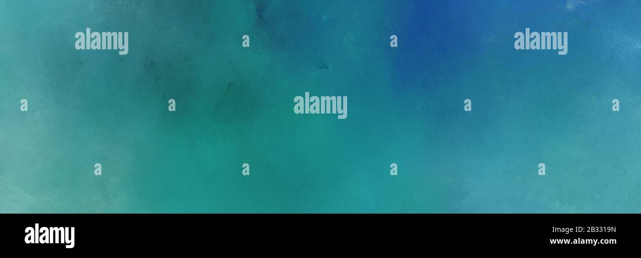 abstract painting background graphic with teal blue, cadet blue and medium aqua marine colors ...