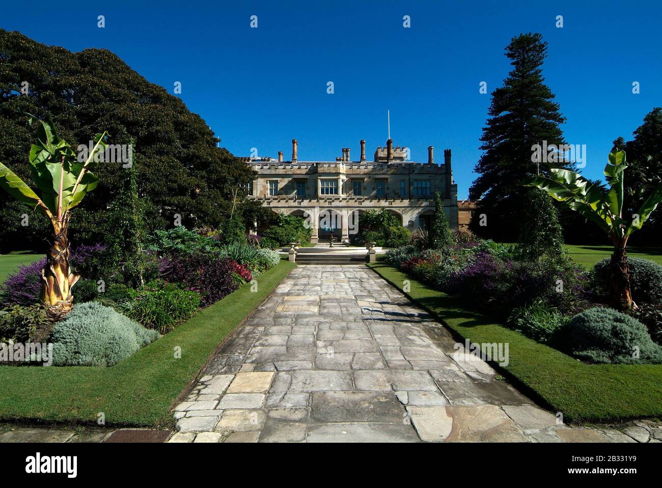 Australia, public garden of the government house in Sydney Stock Photo ...