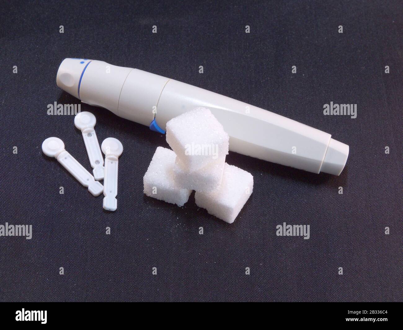 Heiligenhaus, Nrw, Germany - February 11, 2014: To determine lancing ...