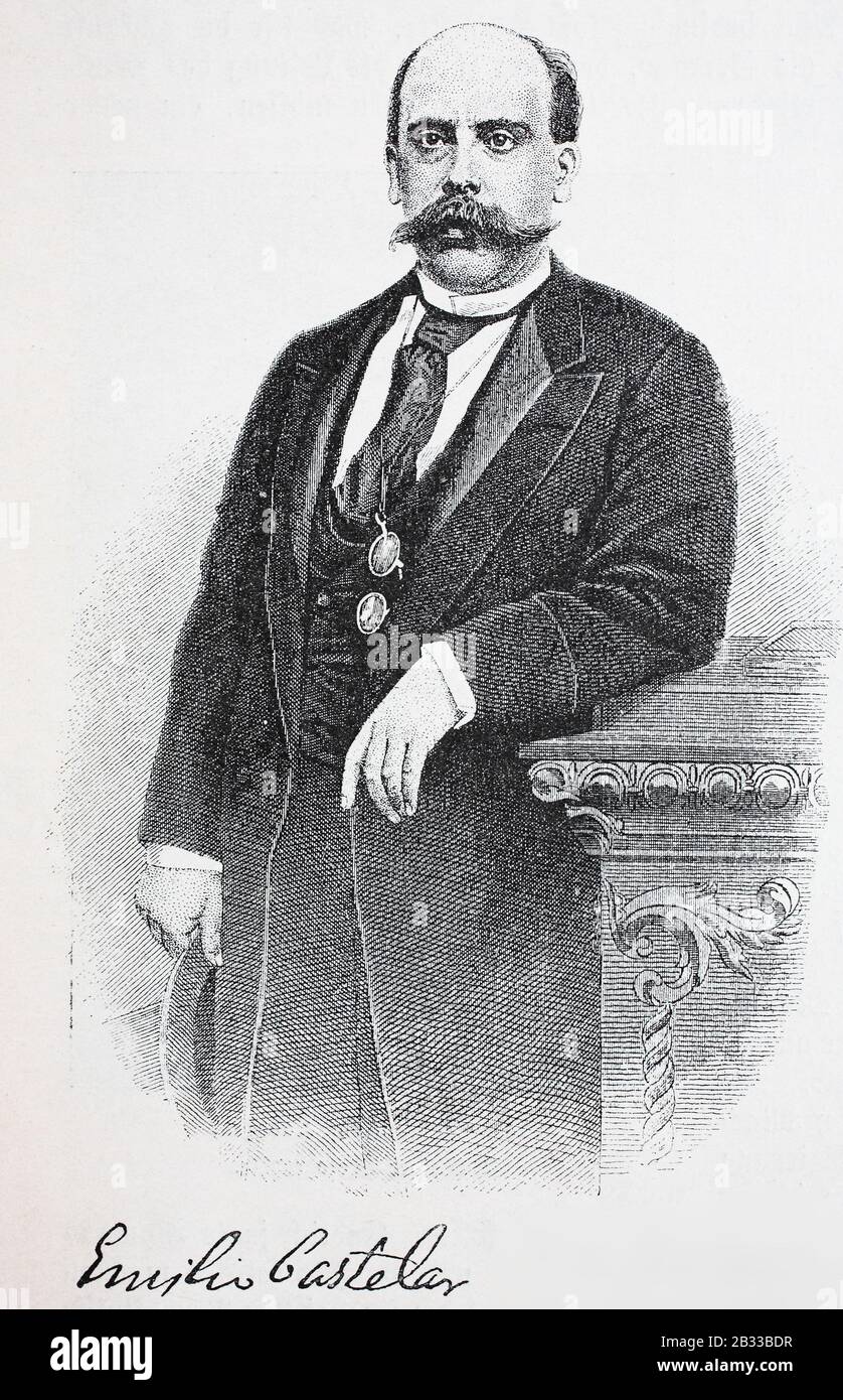 Emilio castelar ripoll hi-res stock photography and images - Alamy