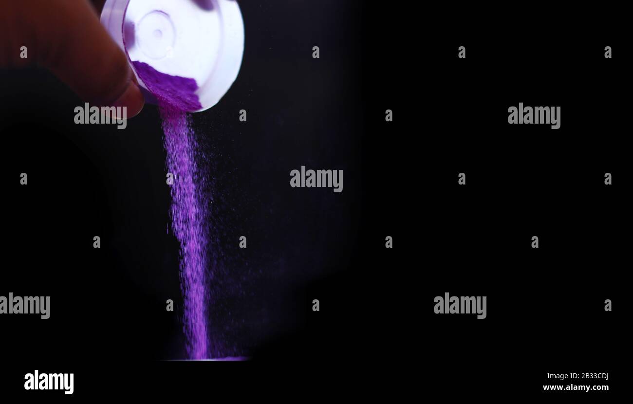 Bright colours for Indian holi festival. Colorful gulal (powder colors ...