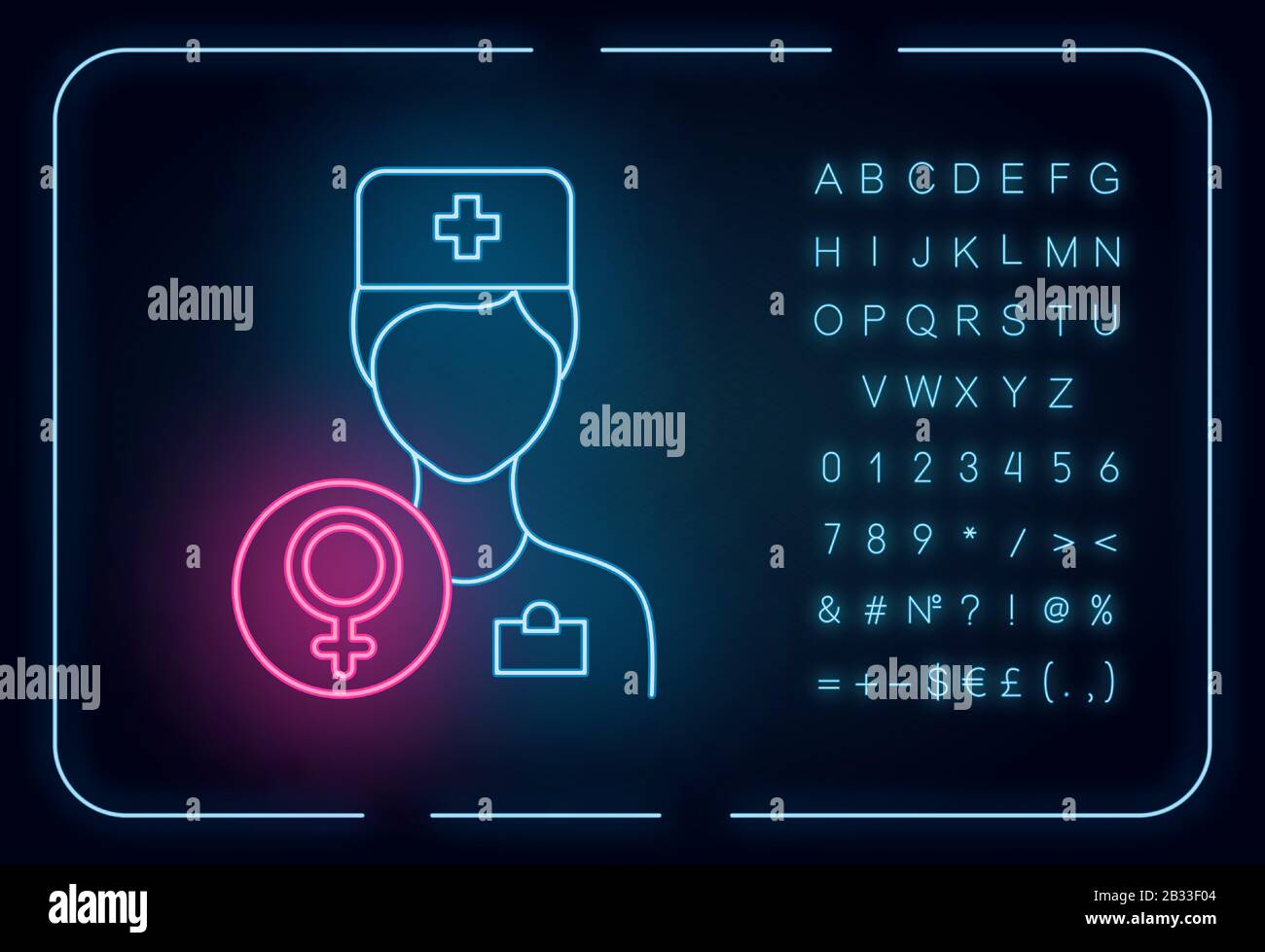 The light examination Stock Vector Images - Alamy