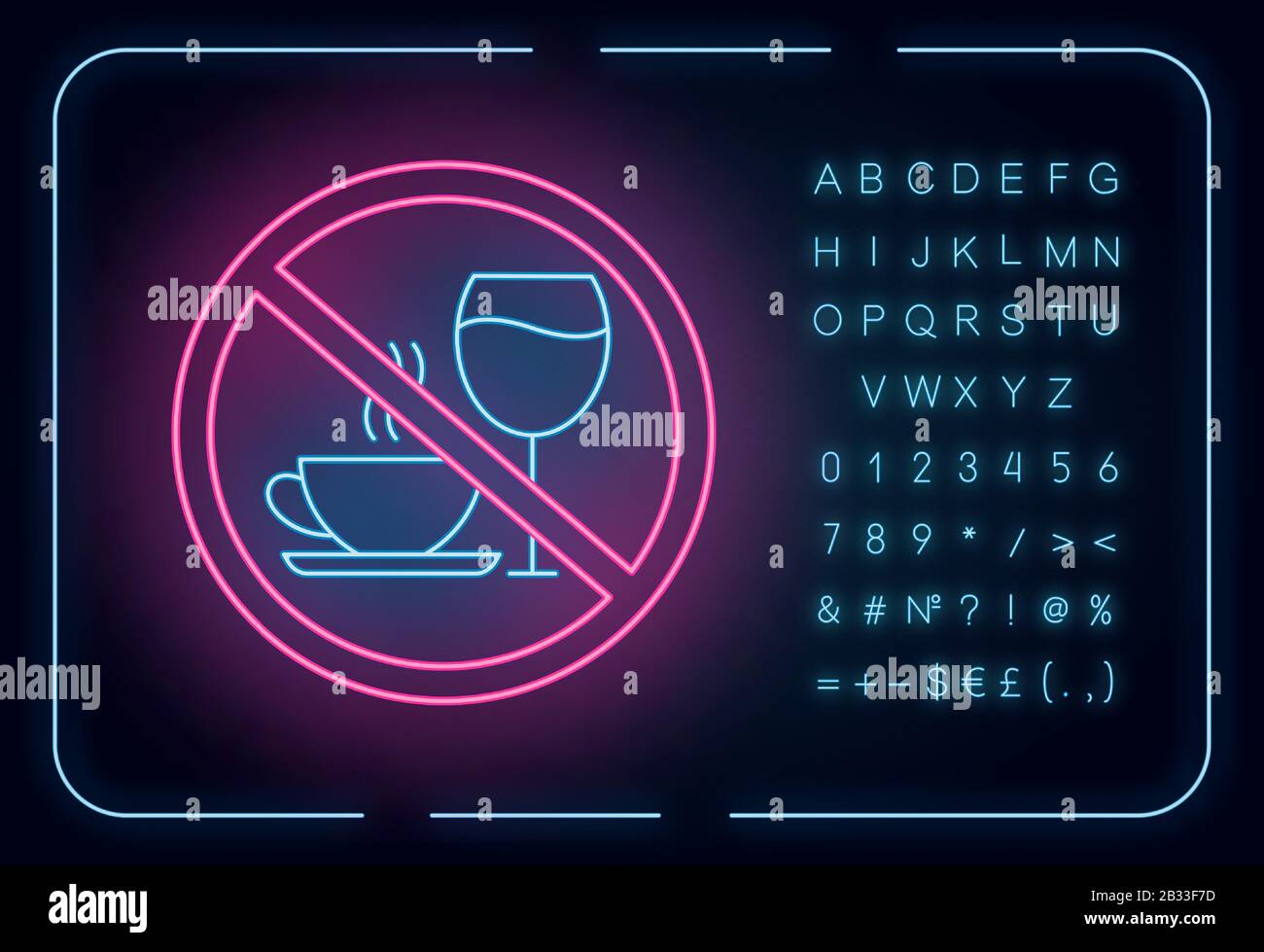 Refuse drink Stock Vector Images - Alamy