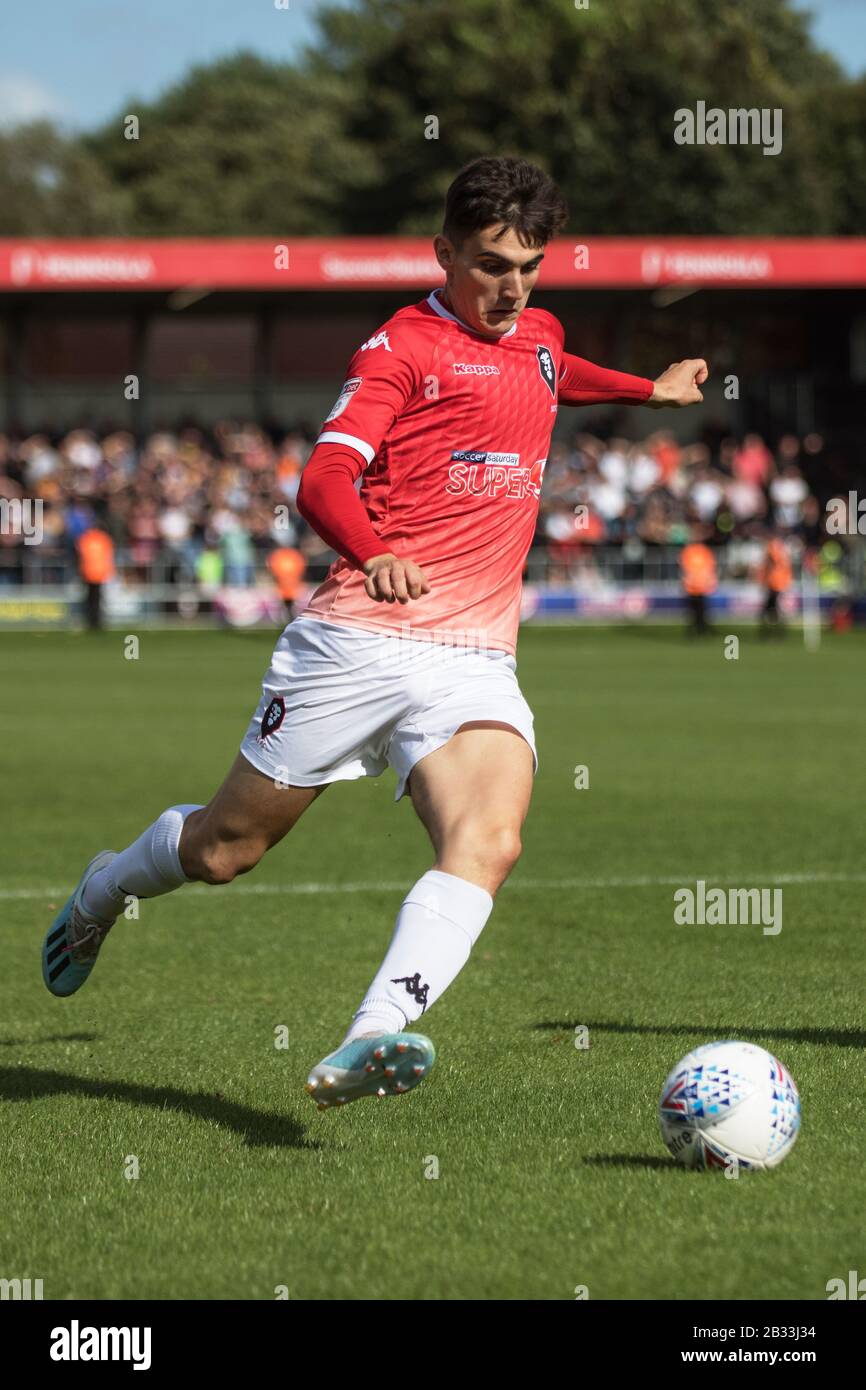 Tom Walker. Salford City 1-1 Port Vale. The Peninsula Stadium, Salford ...